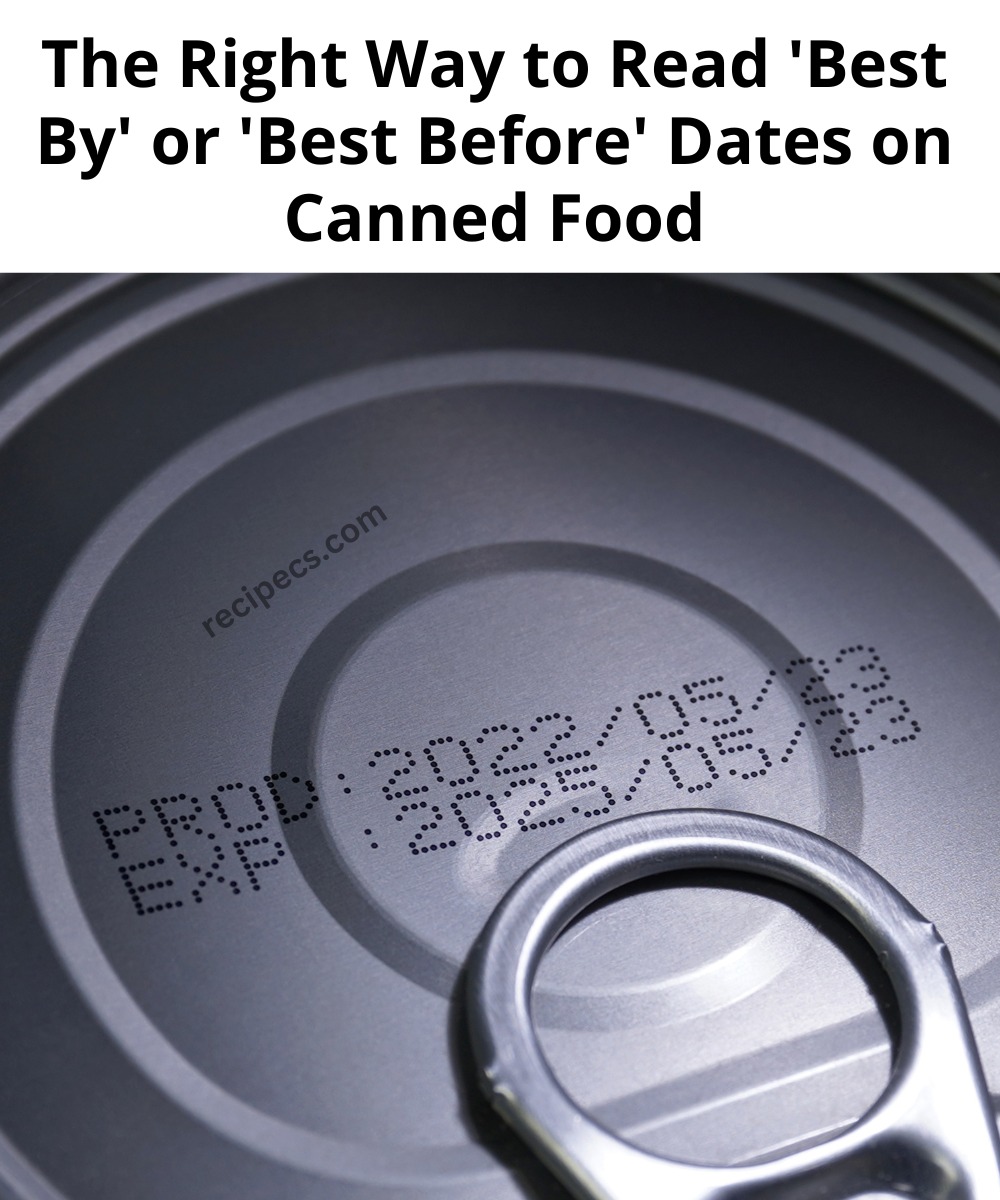 The Right Way to Read ‘Best By’ or ‘Best Before’ Dates on Canned Food ...