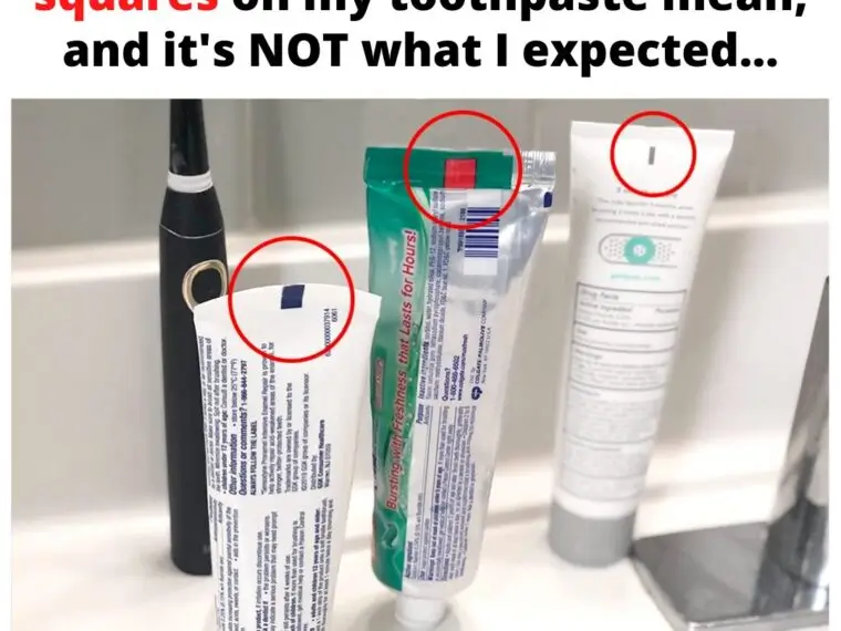 This Is What It Means If You See Colored Blocks on Your Toothpaste Tube ...